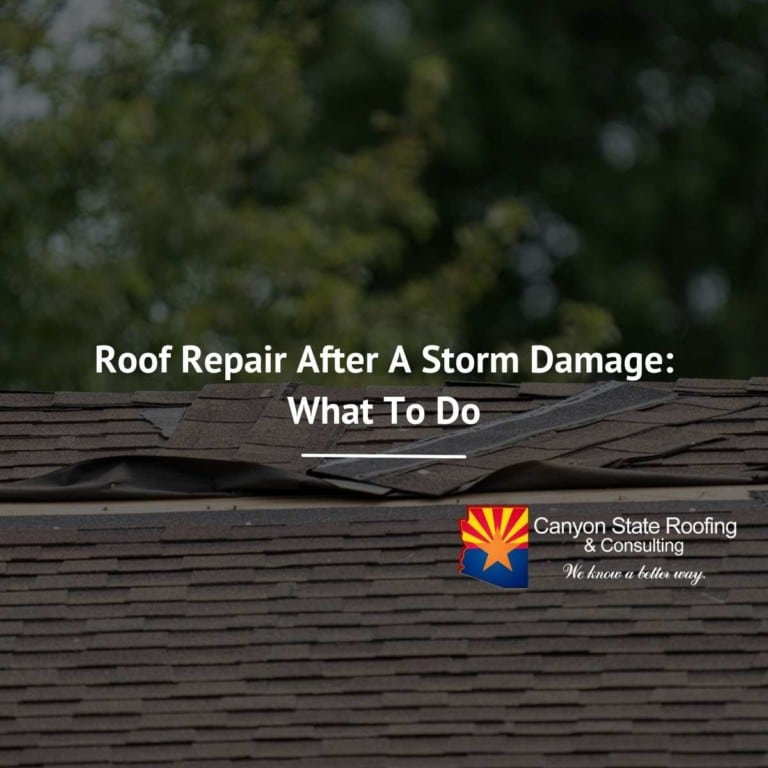 Phoenix Roofing Company | Canyon State Roofing